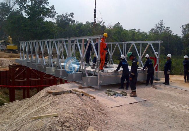 News - How does the bailey bridge works?